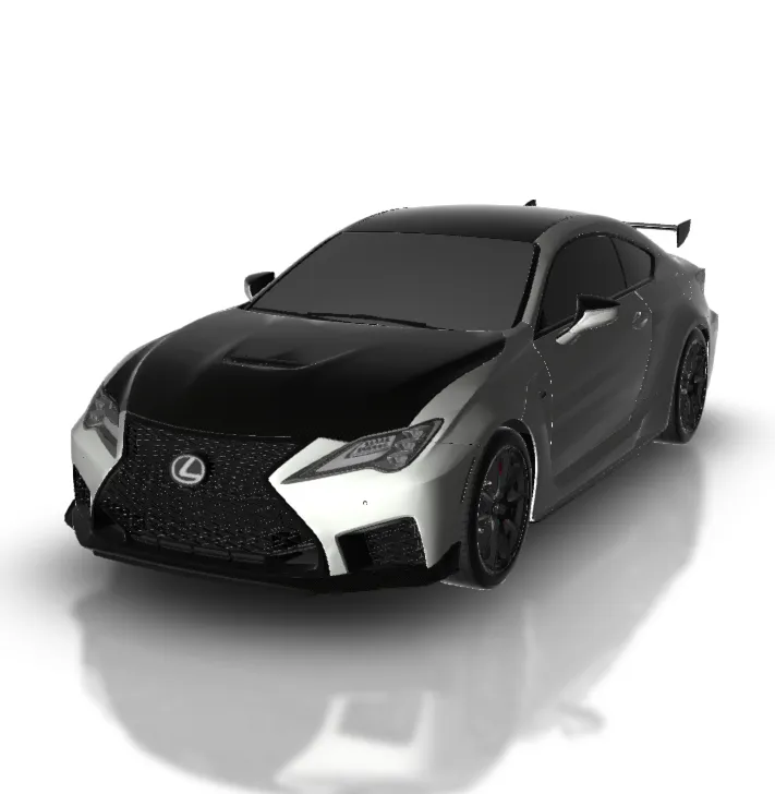 Vehicles & Machinery STL Download - Lexus RC F Track 2021by 3DCARSALON