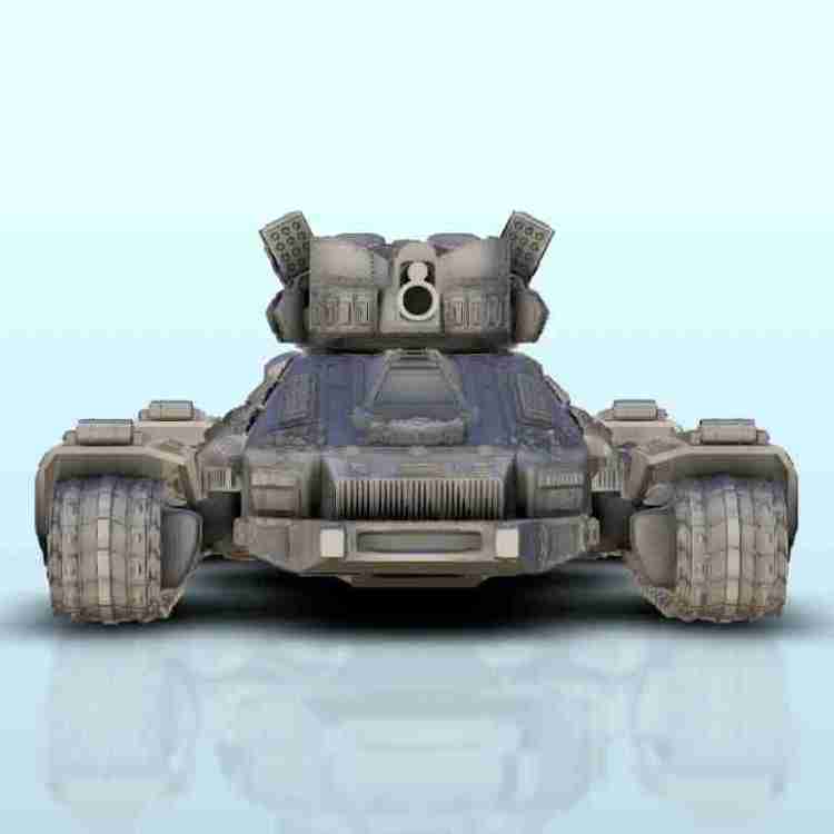 Tracked SF tank 29 - sci-fi science fiction future 40k legio