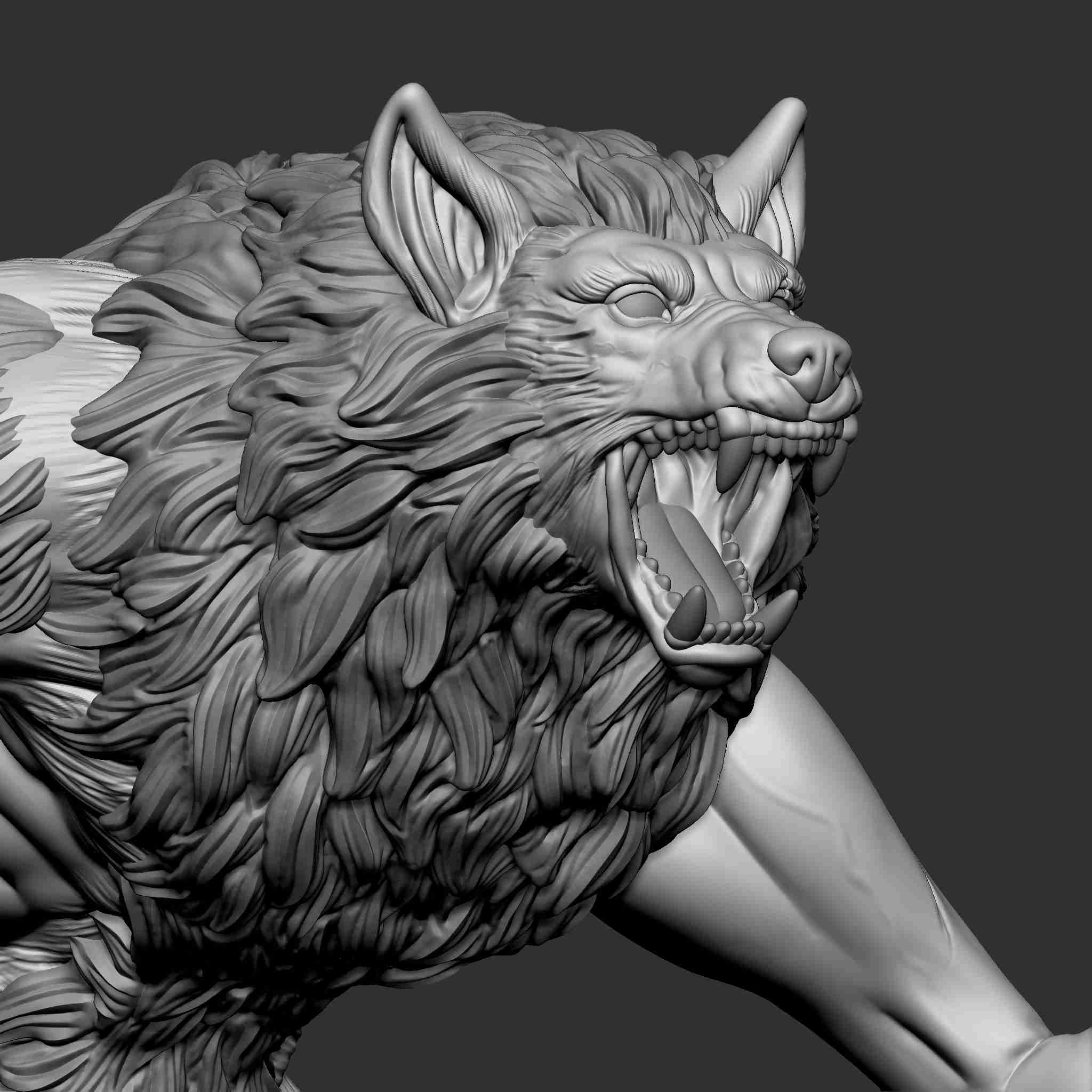 WEREWOLF | 3D models download | Creality Cloud