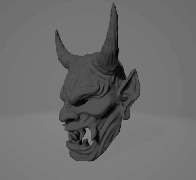 oni mask | 3D models download | Creality Cloud