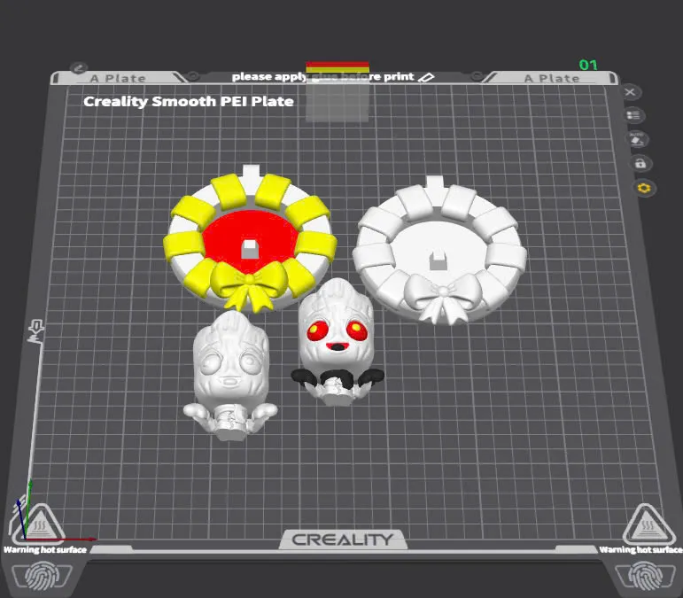 3D Printer Files | 3MF File | BABY GROOT FAN ART SPHERE | Creality Cloud