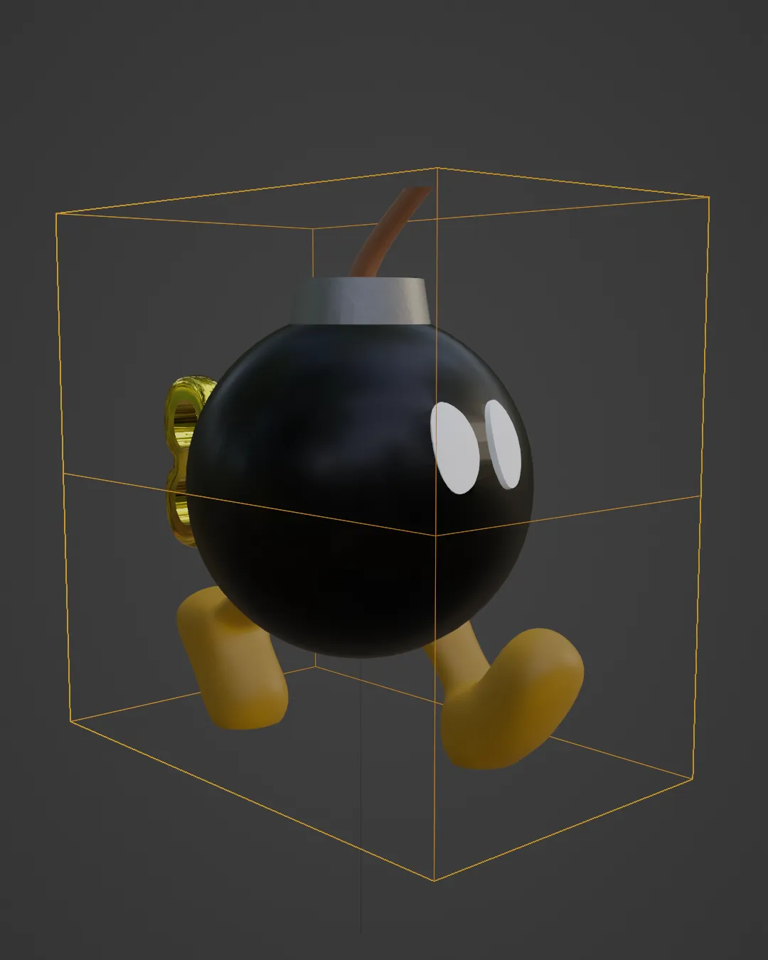 STL BOMB OMB - SUPER MARIO BROS | 3D models download | Creality Cloud