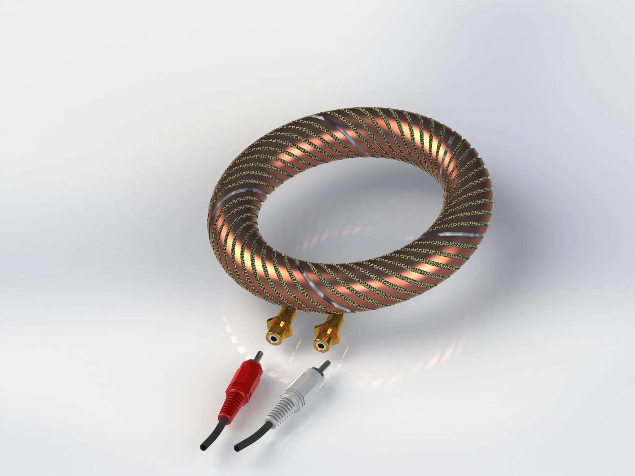 Other STL Download - Rodin Coil TORUS .STL 136mm. x 24mm. Diameter with ...