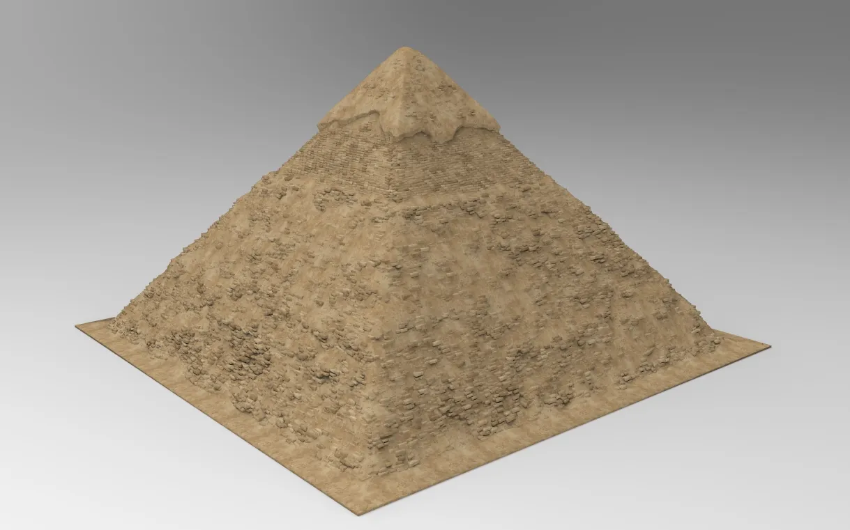 Industrial Design & Prototypes STL Download - PYRAMID OF KHAFREby ARROW ...