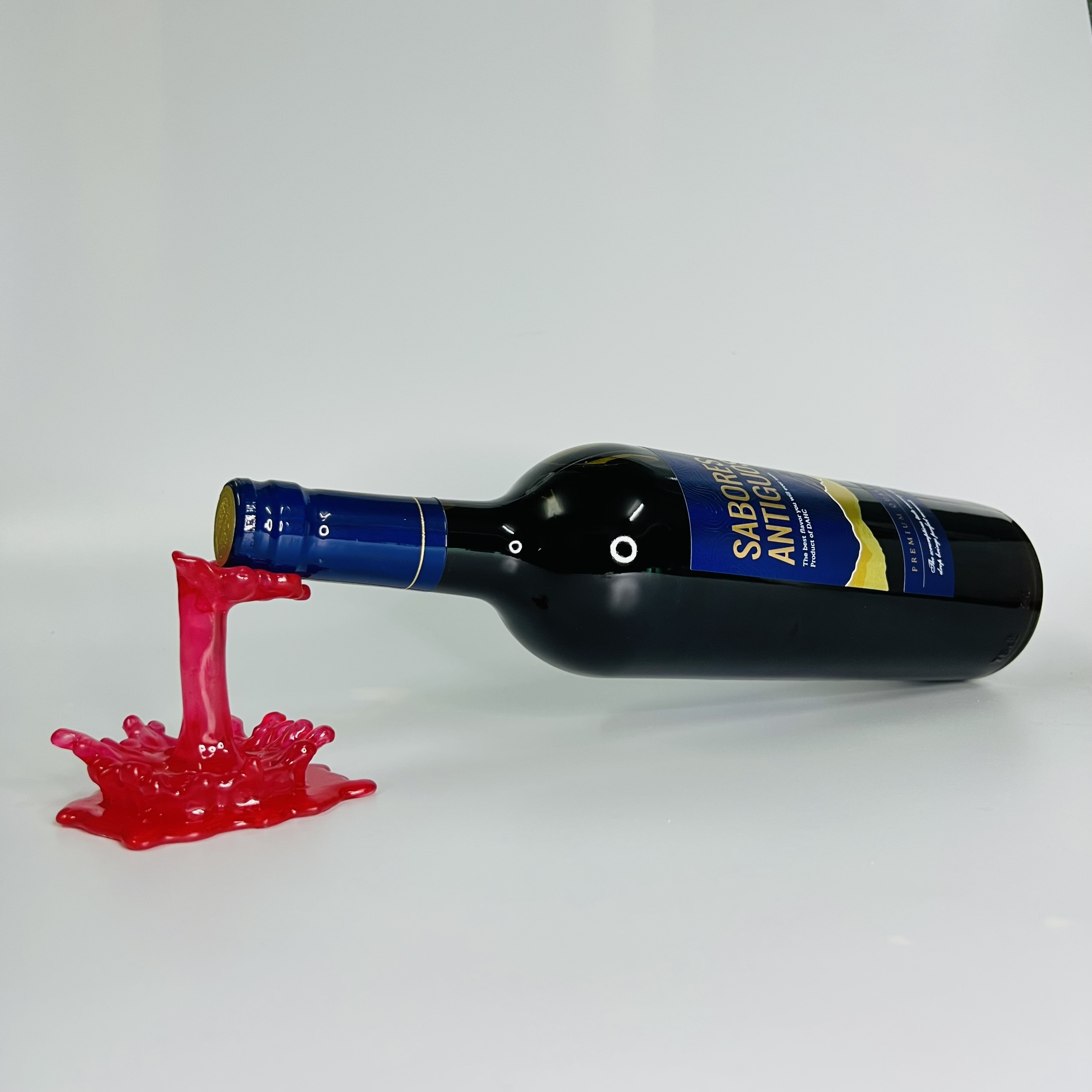 SPILLED WINE HOLDER (BOTTLE HOLDER) | 3D models download | Creality Cloud