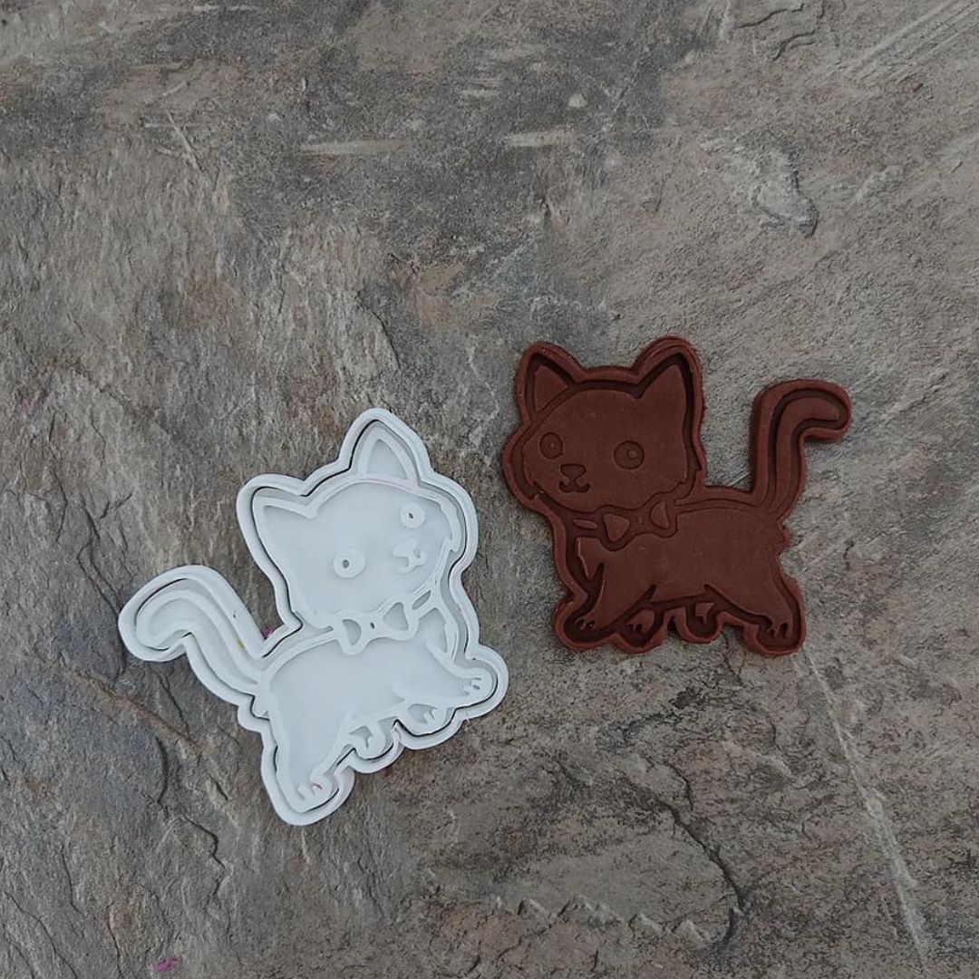 Cat cookie cutter | 3D models download | Creality Cloud