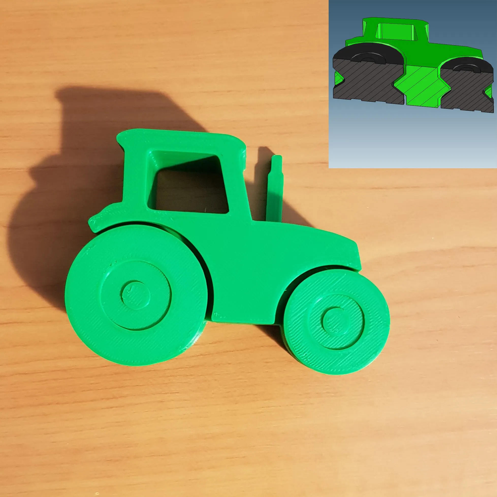 3D Printer Files | 3MF File | Tractor Print-in-Place | Creality Cloud