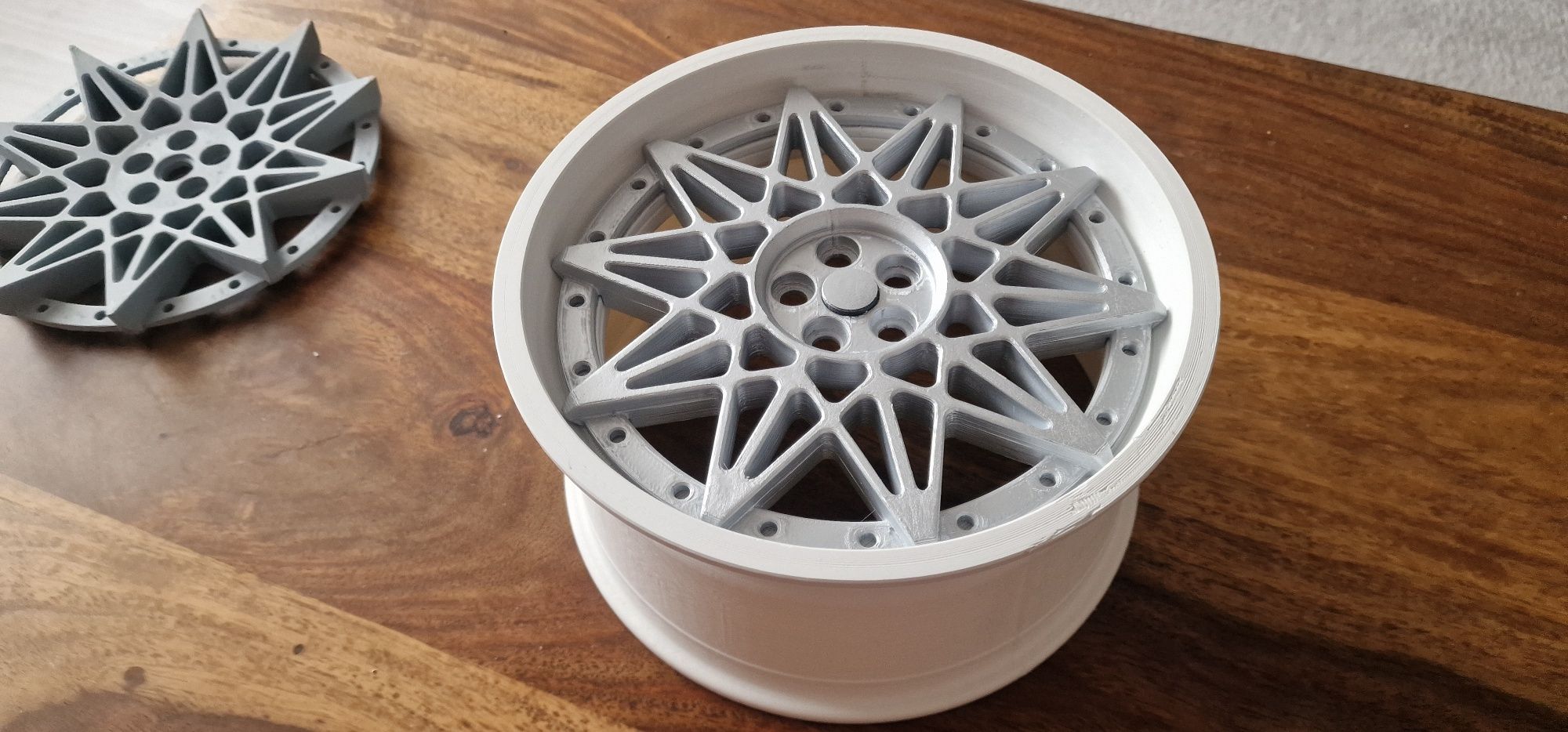 VW GTI Wheel // two designs for the 200mm diameter Wheel Kit | 3D ...