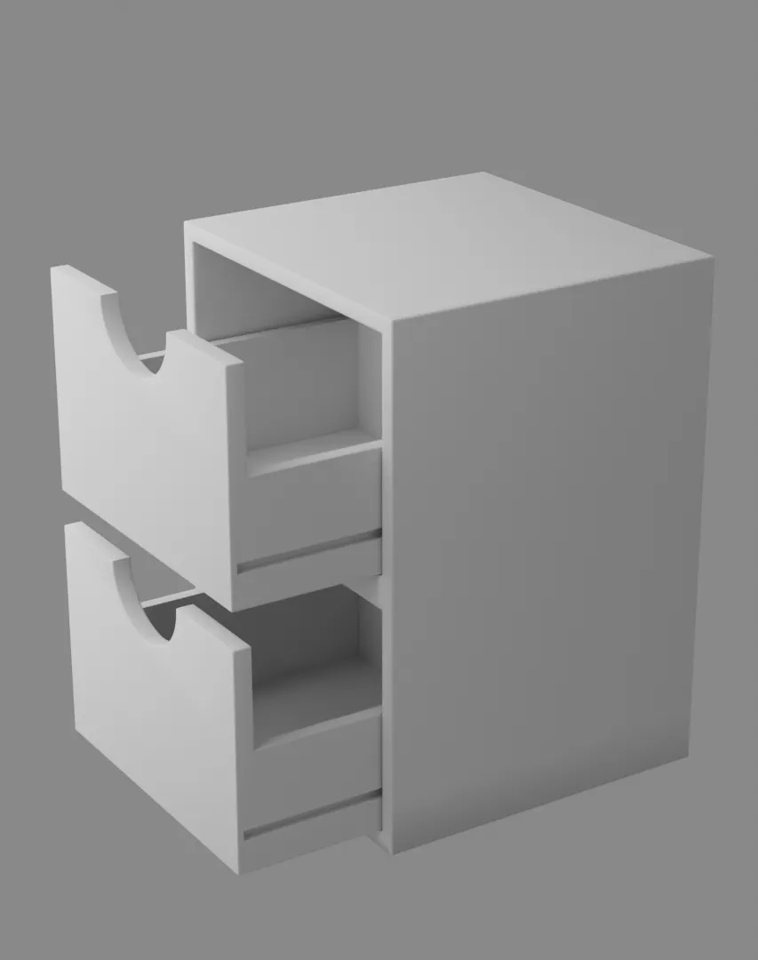 Other STL Download - Small Desk Drawersby Charlie Hughes