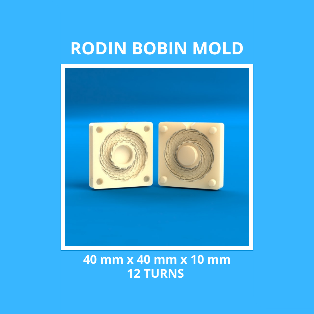 RODIN BOBIN MOLD FOR JEWELS SILICON MOLD - 40 X 40 X 10 MM 1 | 3D ...