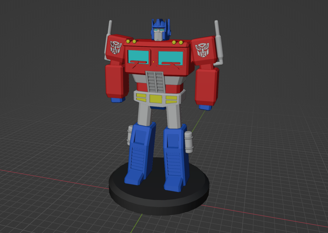 Optimus Prime Miniature | 3D models download | Creality Cloud