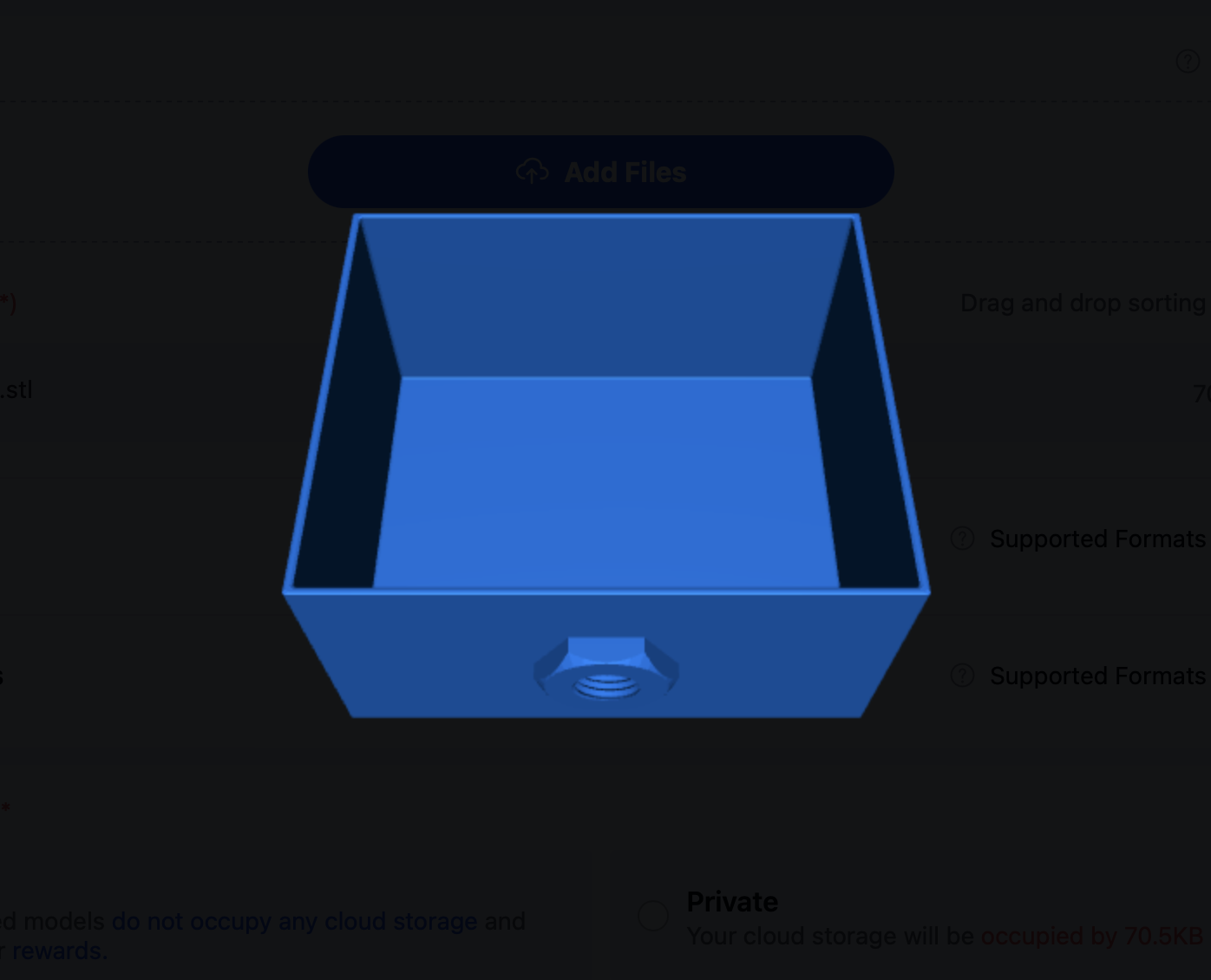 Simple small box | 3D models download | Creality Cloud