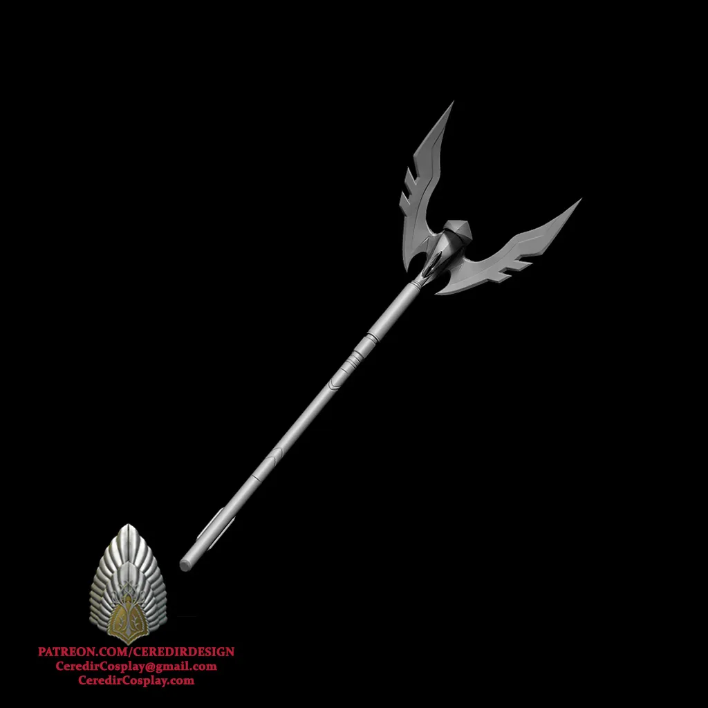 Game Props STL Download - Marvel Rivals Adam Warlock Staff 3D DIGITAL ...
