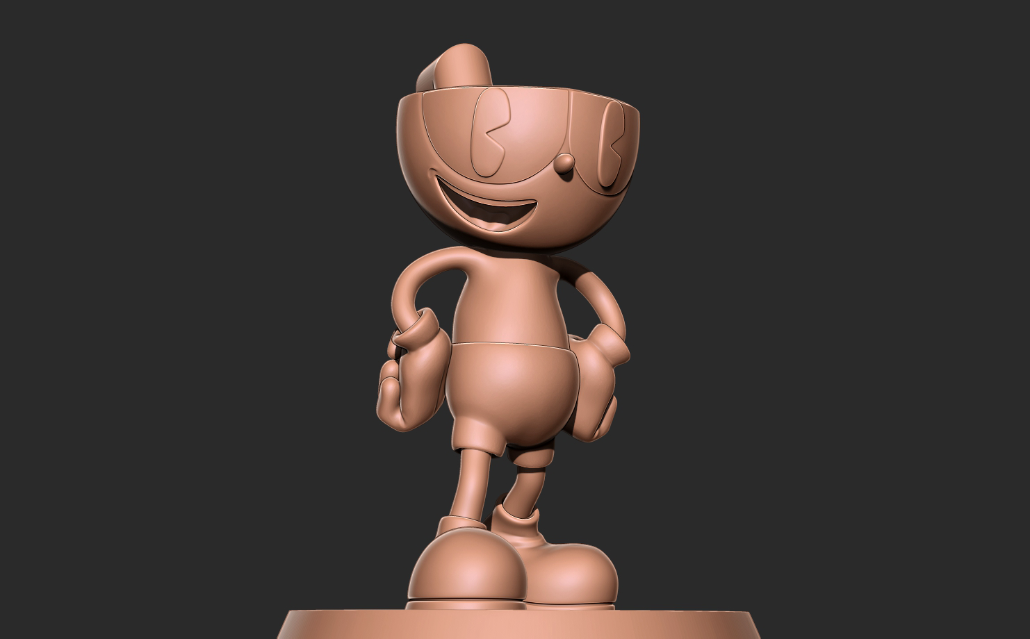 Cuphead 3D print model | 3D models download | Creality Cloud