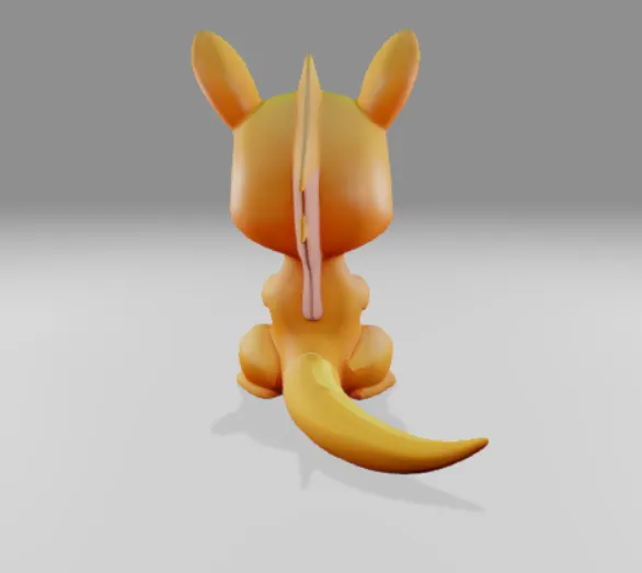 Characters & Creatures STL Download - Cute Little Dragonby Cad Kings