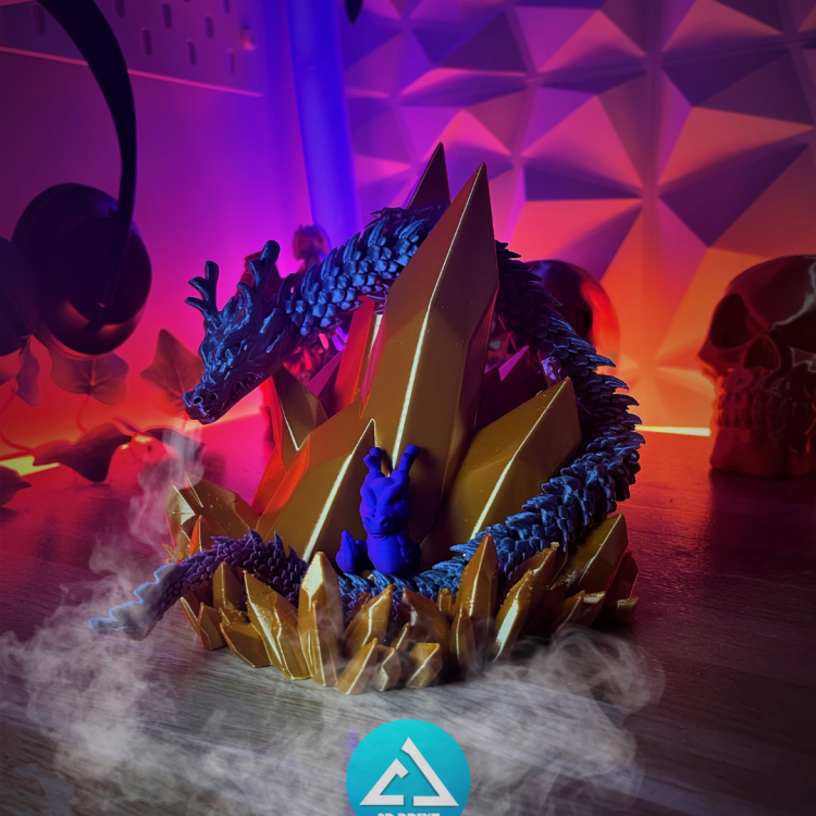 Articulated Dragon Display Stand