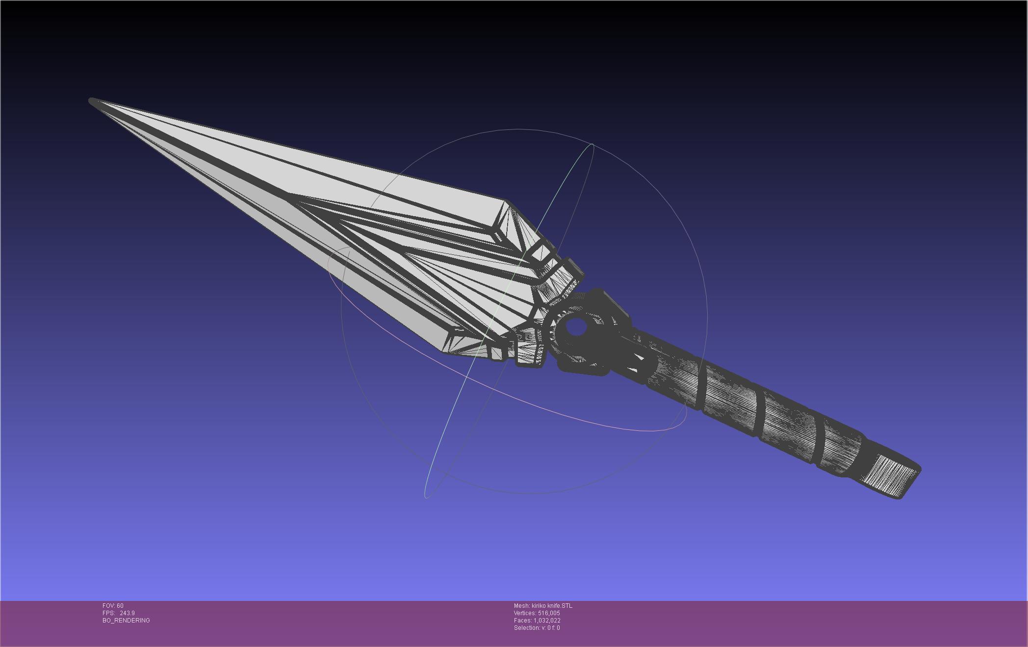 Overwatch Kiriko Throwing Knife | 3D models download | Creality Cloud