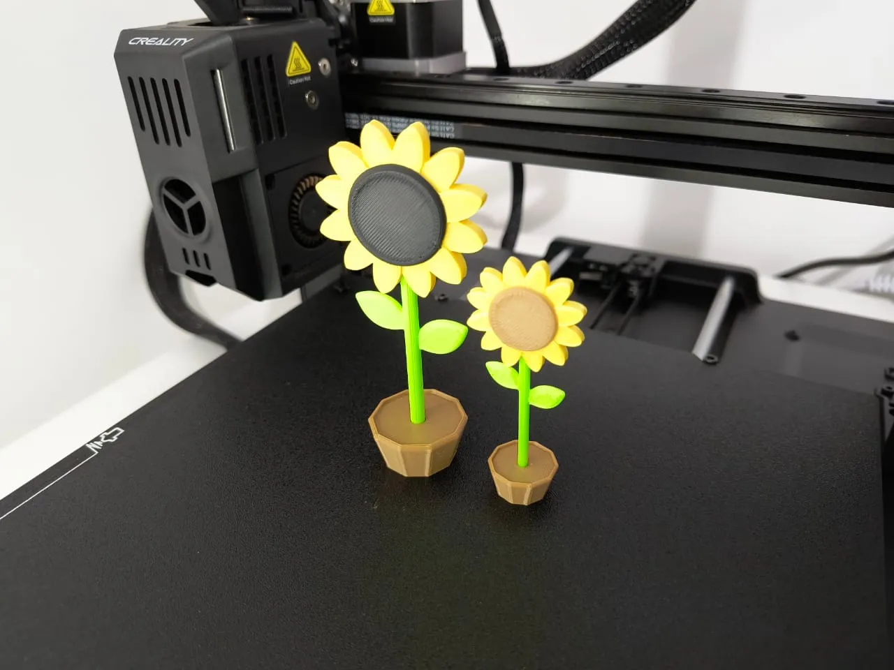 3D Printer Files | 3MF File | Sunflower_Girassol_vase | Creality Cloud