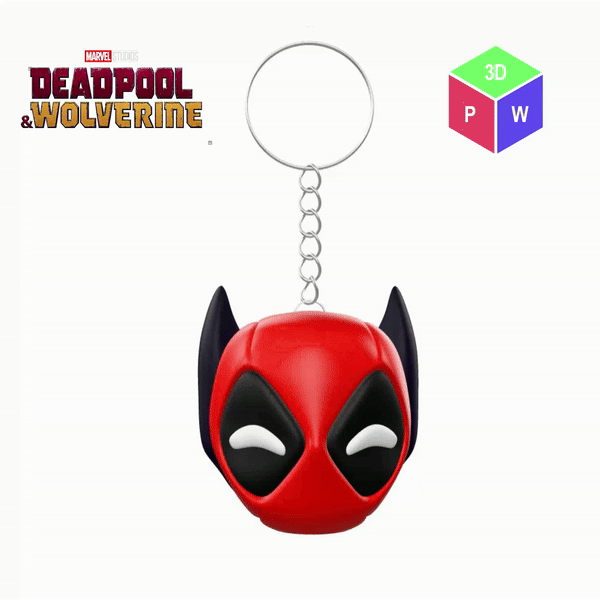 DEADPOOL & WOLVERINE KEYCHAIN | 3D models download | Creality Cloud