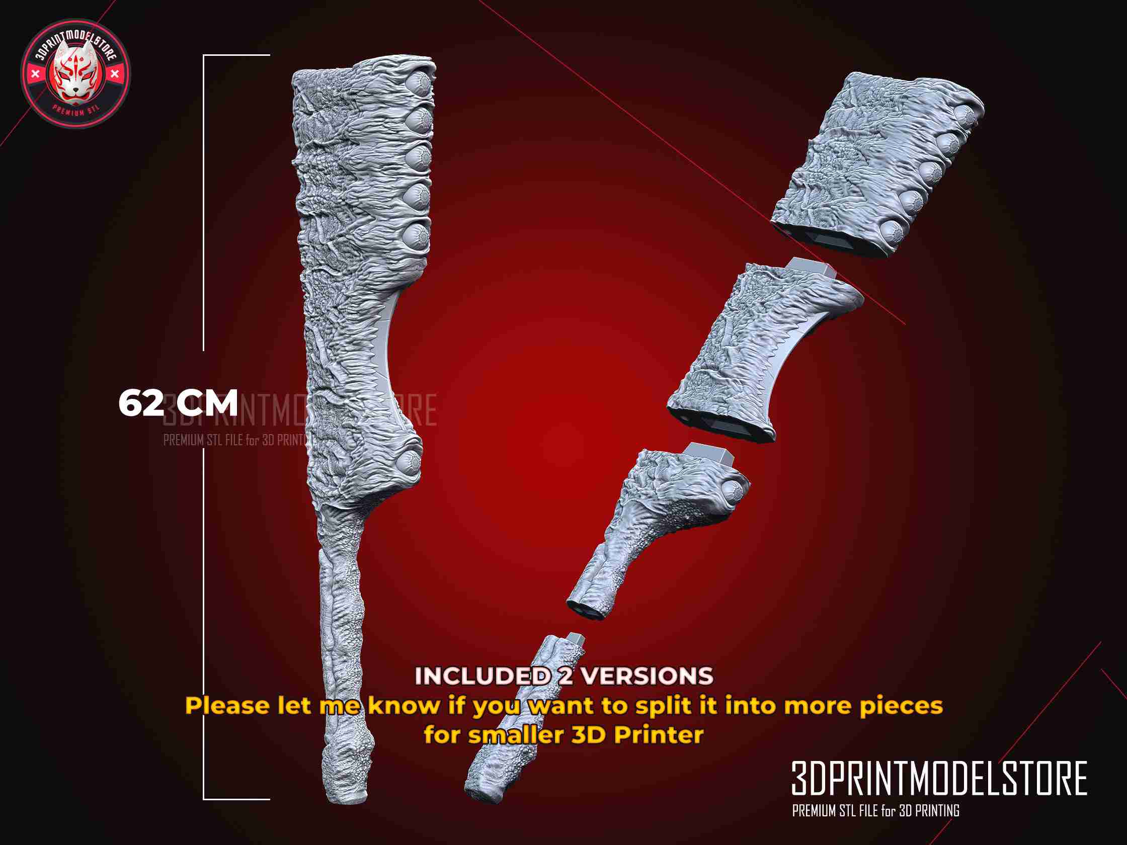 Festering Life Sword Halloween Cosplay Blade Jujutsu Kaisen | 3D models ...
