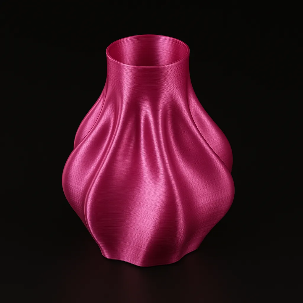 Home Decorations & Ornaments STL Descarga - Ripple Vase - Meta Mystery
