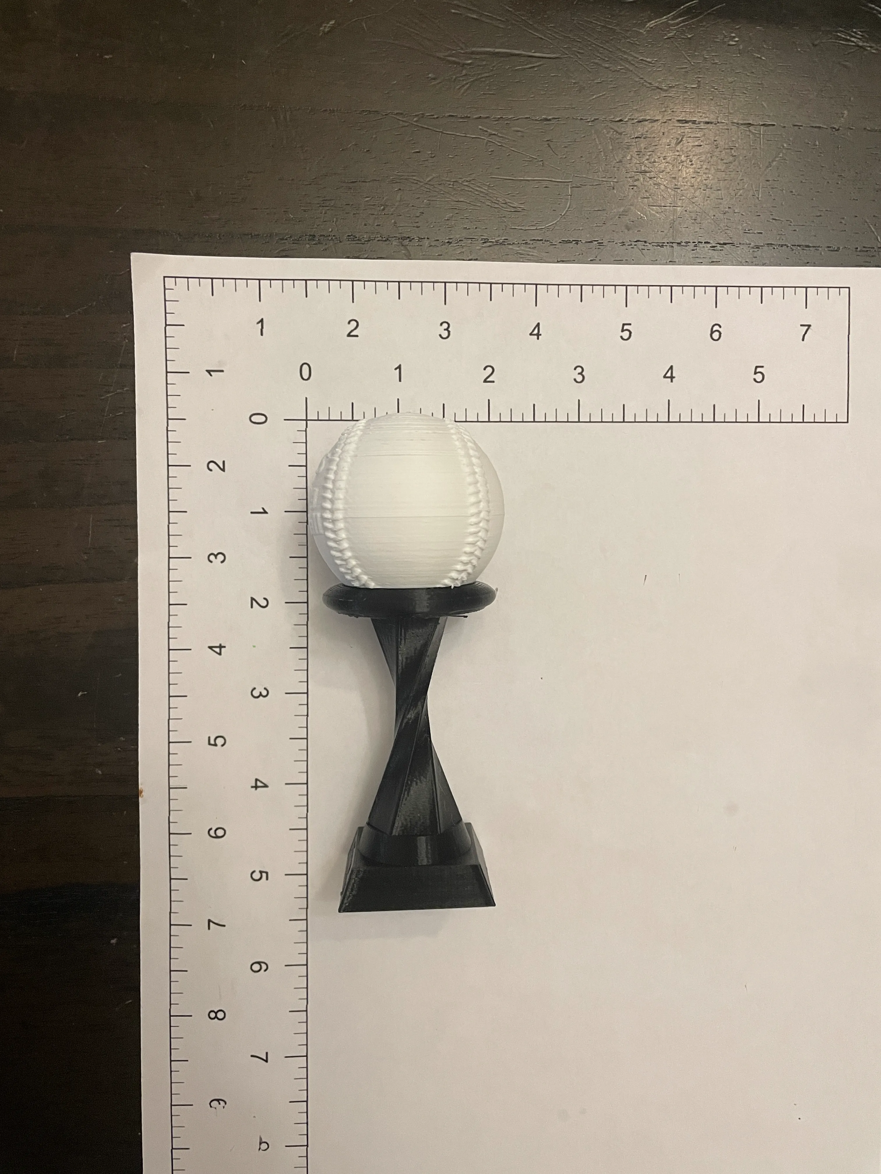 Other STL Download - Baseball Trophyby DadBot Prints