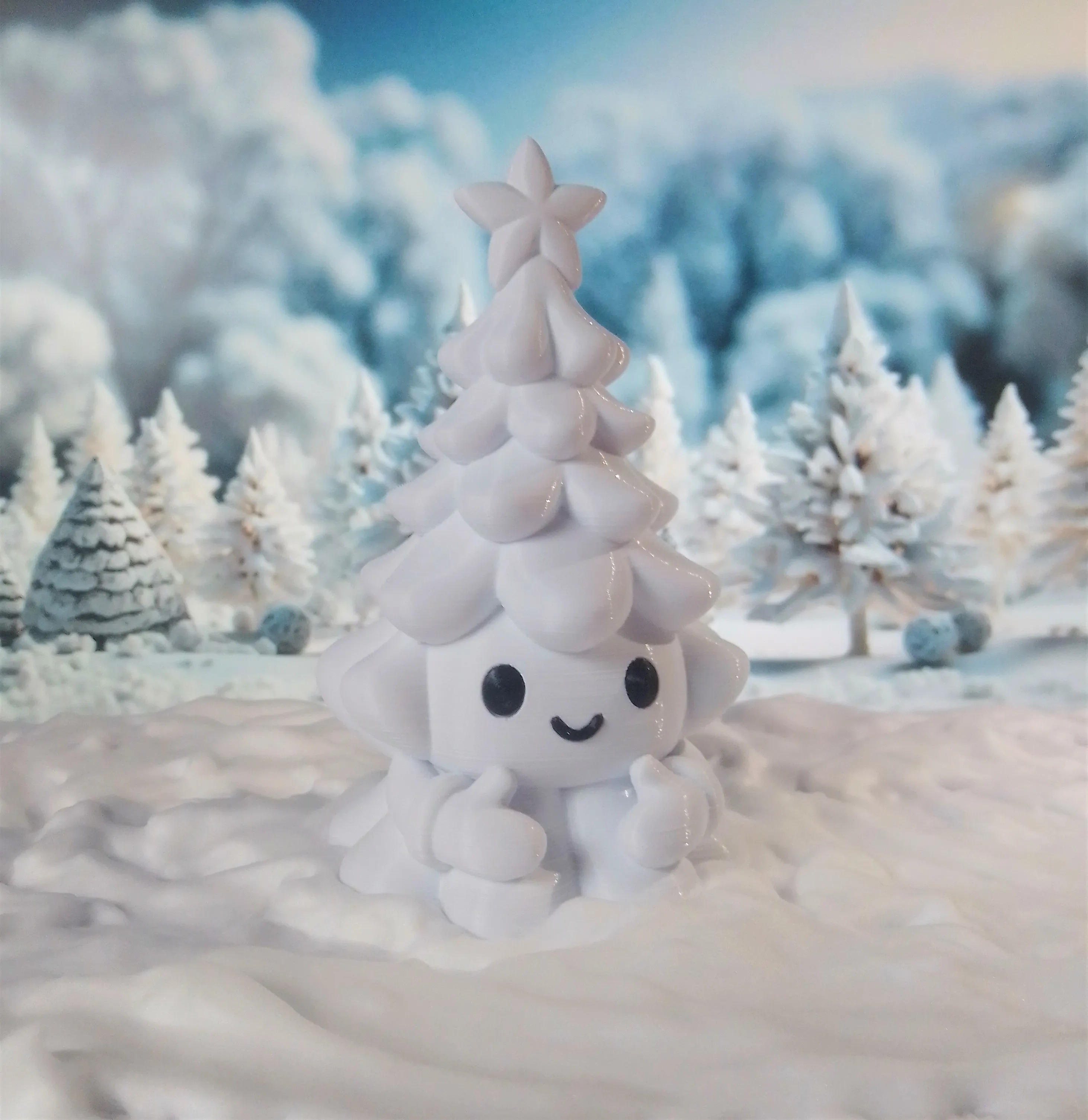 Other STL Download - SNOW CHRISTMAS TREEby LEONBUSTA3D