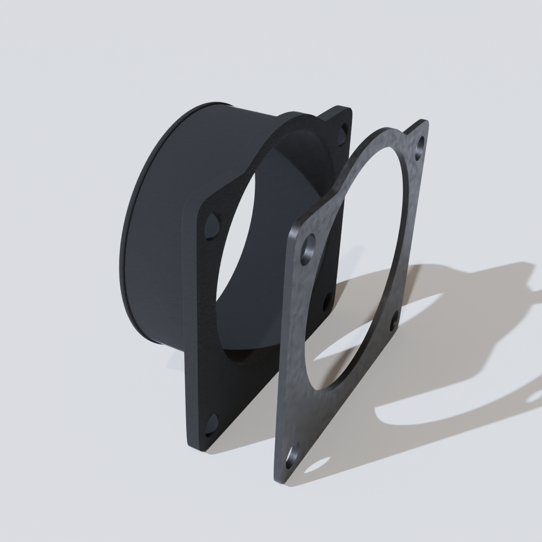 Ford Crown Victoria / Grand Marquis 4.6 MAF Intake Adapter | 3D models ...