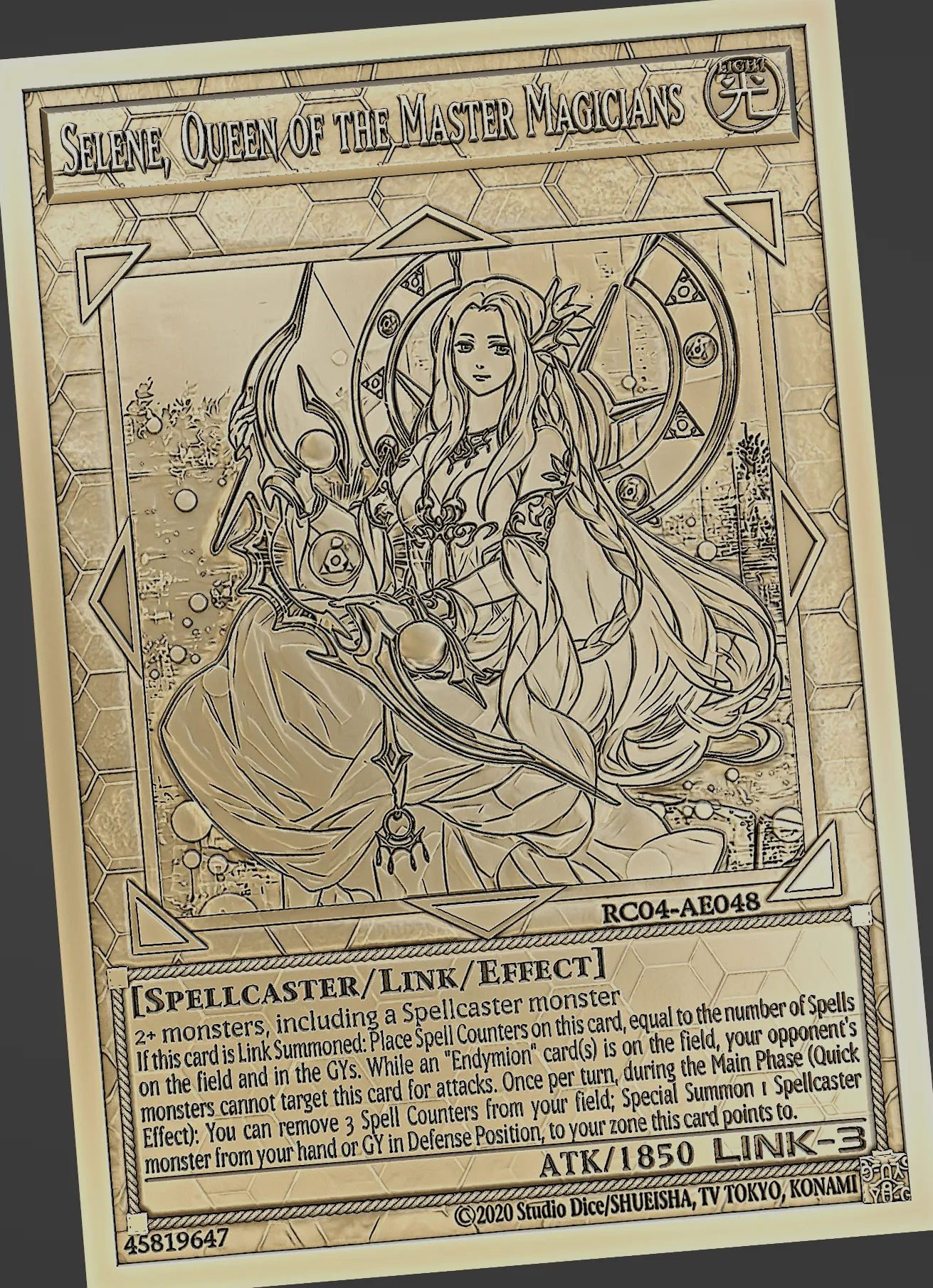 Other STL Download - Selene, Queen of the Master Magicians - yu-gi-oh ...