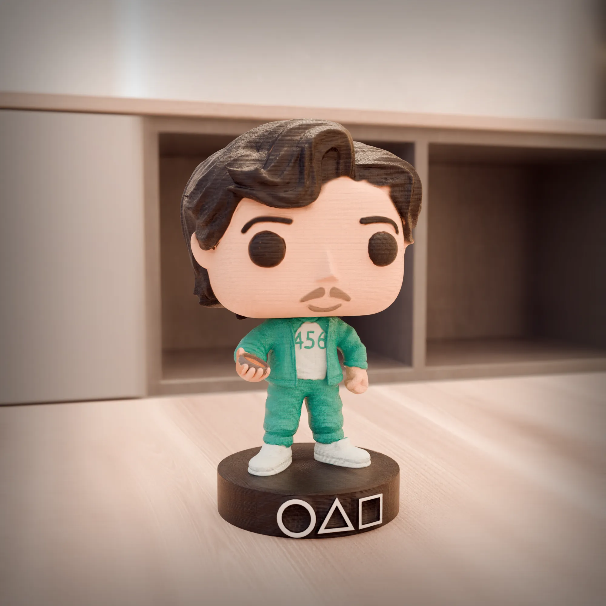 Sculptures & Artworks STL Download - Squid Game Seong Gi-Hun Funko ...