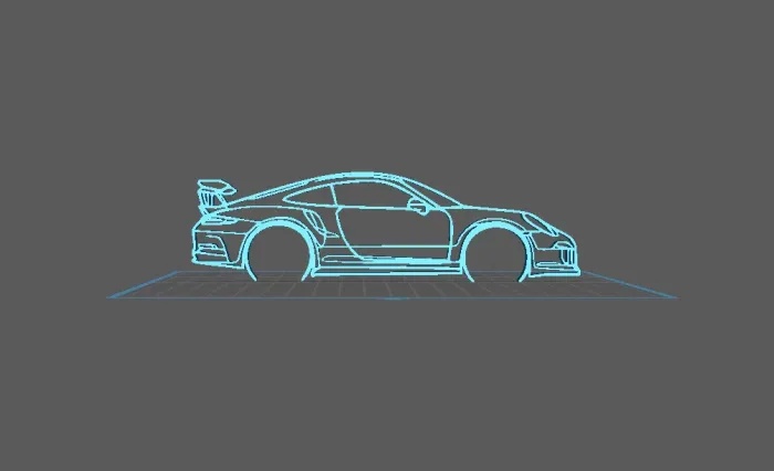 Porsche - 911 GT3 RS | 3D models download | Creality Cloud