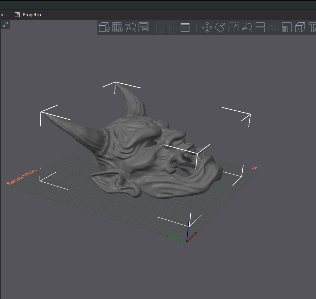 oni mask | 3D models download | Creality Cloud