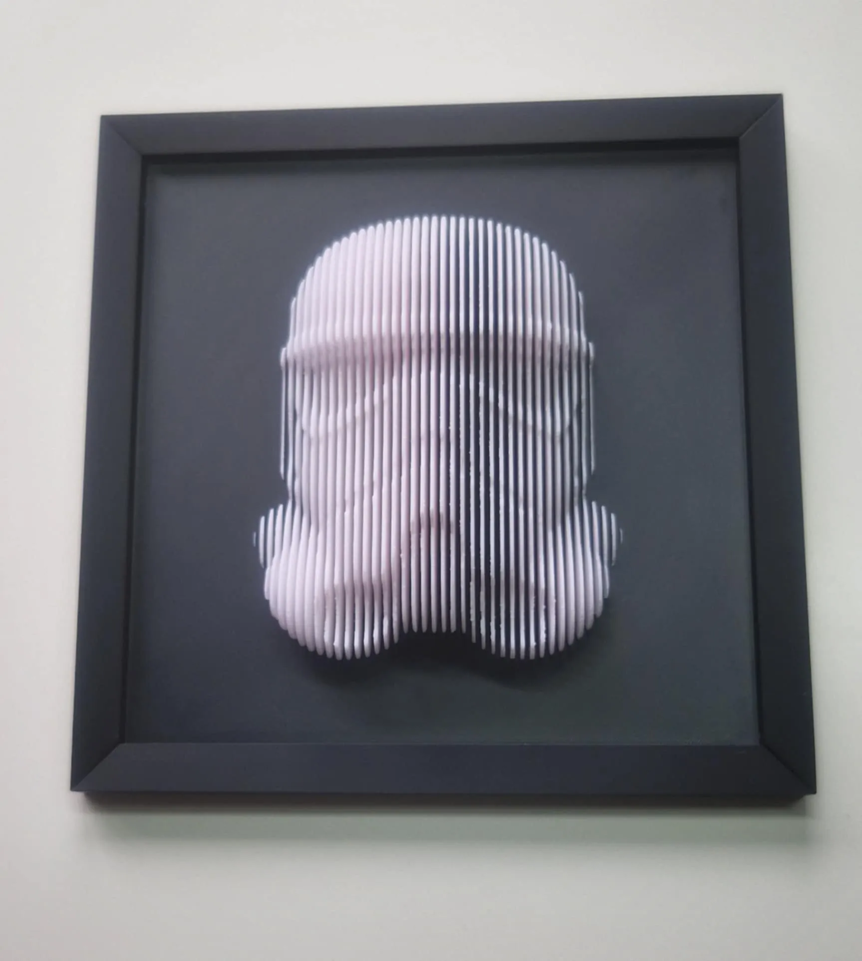 3D Layered Wall STORMTROOPER Sculpture Add a striking touch to your ...