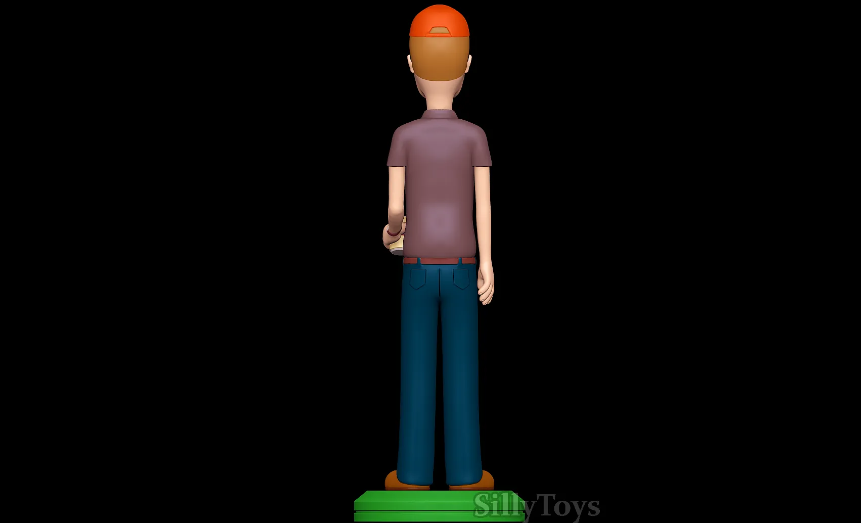 Characters & Creatures STL Download - Dale Gribble - King of the Hillby ...