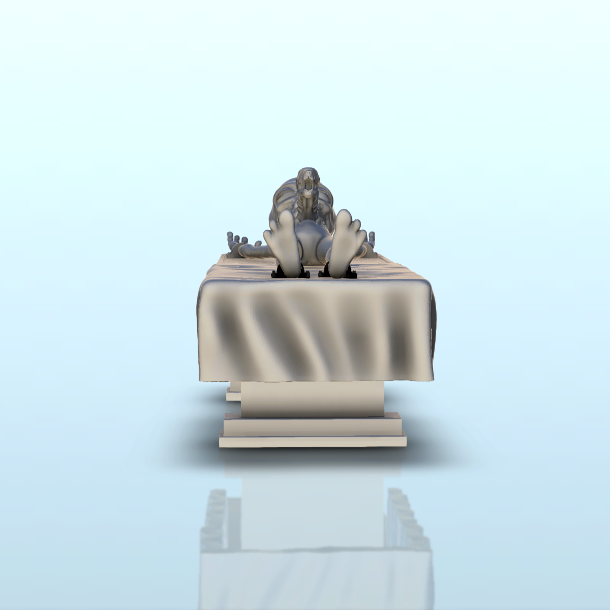 Alien on operating table with baby-alien (11) (+ pre-support | 3D ...