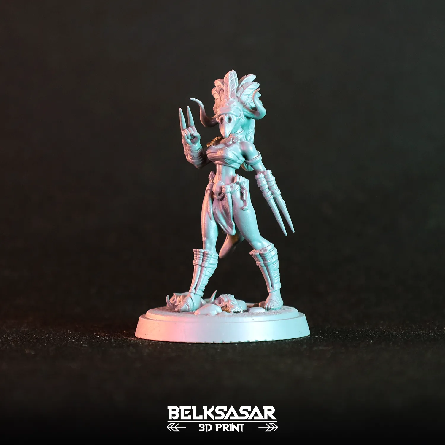 Characters & Creatures STL Download - Forest Ripper Bby Belksasar 3DPrint