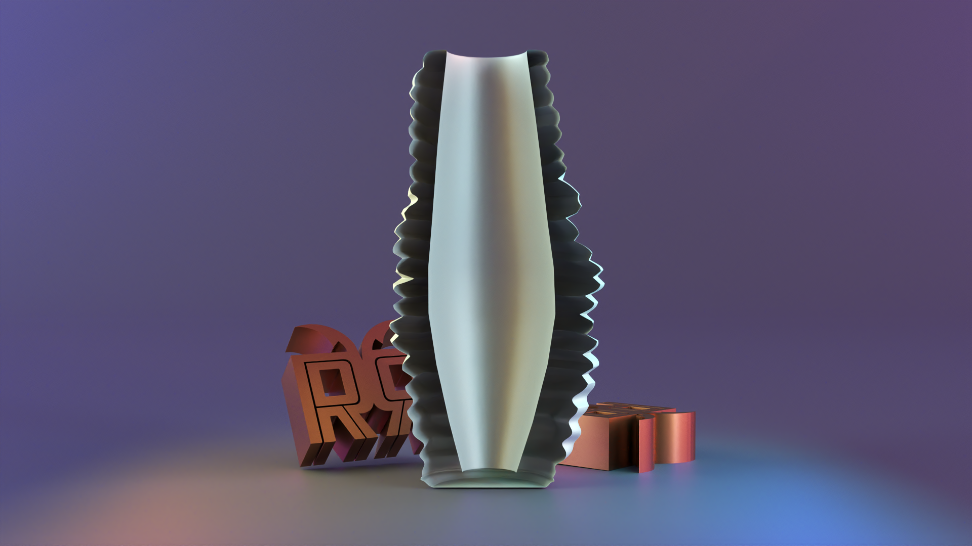 Deformed fabric parametric vase | 3D模型下载 | 创想云