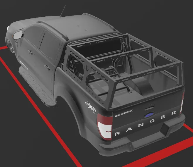 Other STL Download - Ford RANGER WildTrak RC bodyby SeralIndustries