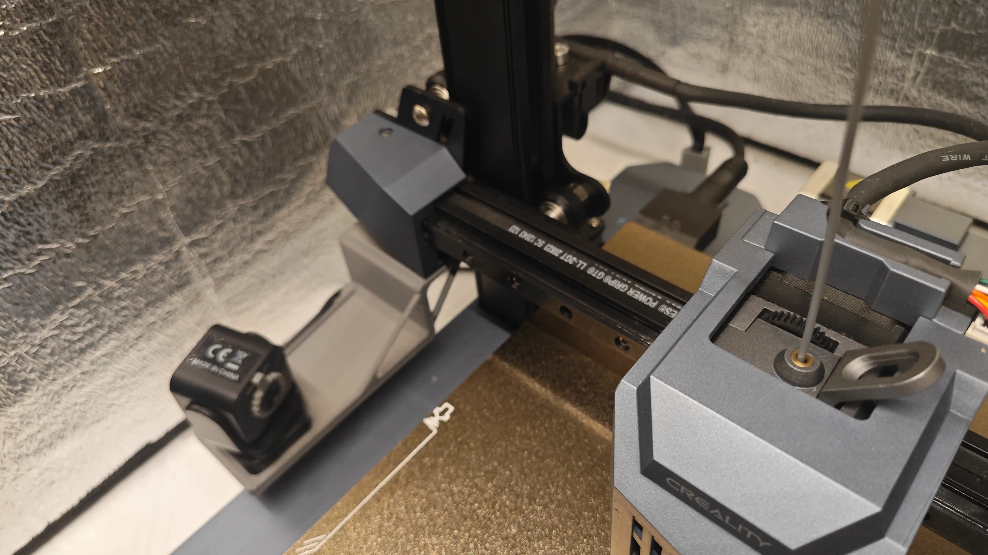 Free 3D Printer Parts STL Download - Creality CR-10 SE Nebula Z-Axis mountby Knarziknaus