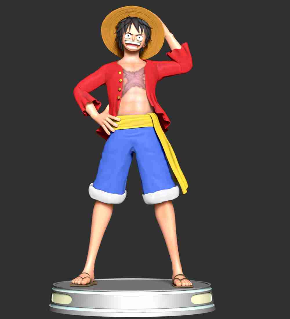 One Piece - Monkey D. Luffy | 3D models download | Creality Cloud