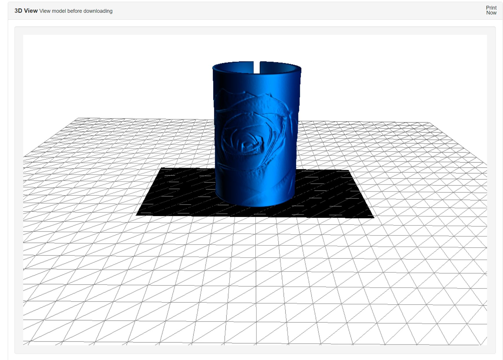 Rose Lithophane | 3D models download | Creality Cloud
