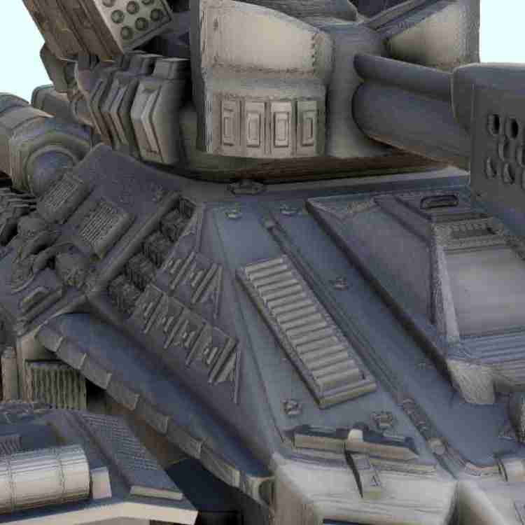 Tracked SF tank 29 - sci-fi science fiction future 40k legio