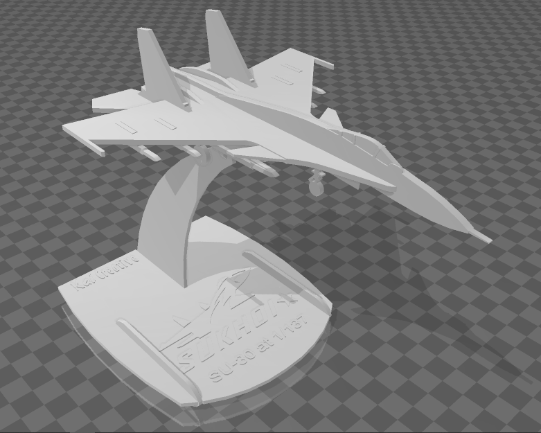 SU-30 Flanker model kit