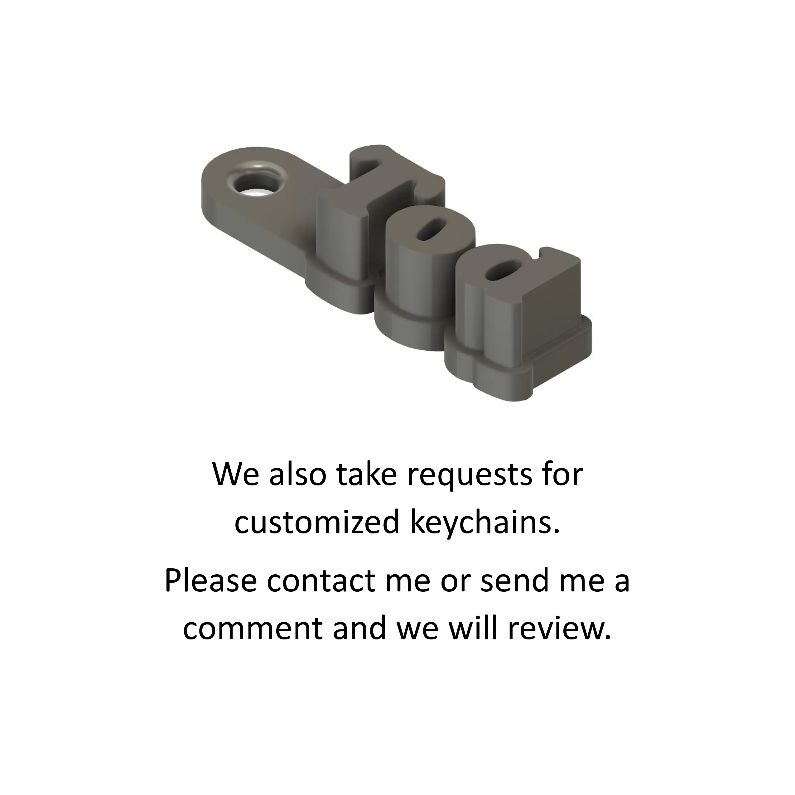 Jewelry & Accessories STL Download - Tod Keychain / Keyringby Trash Can Guy