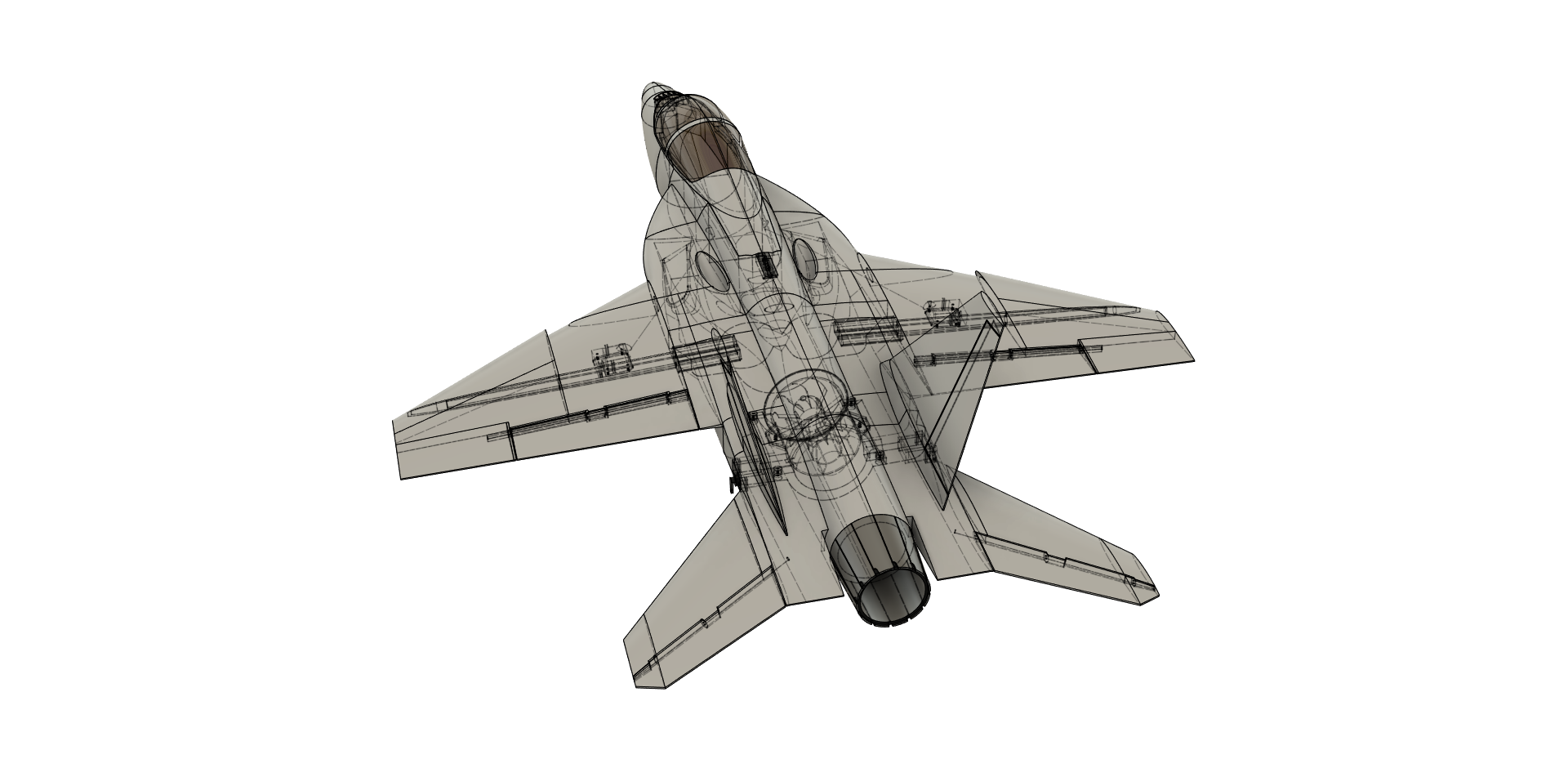 3D Printed R/C T-7A Red Hawk 6S 70mm EDF | 3D models download ...