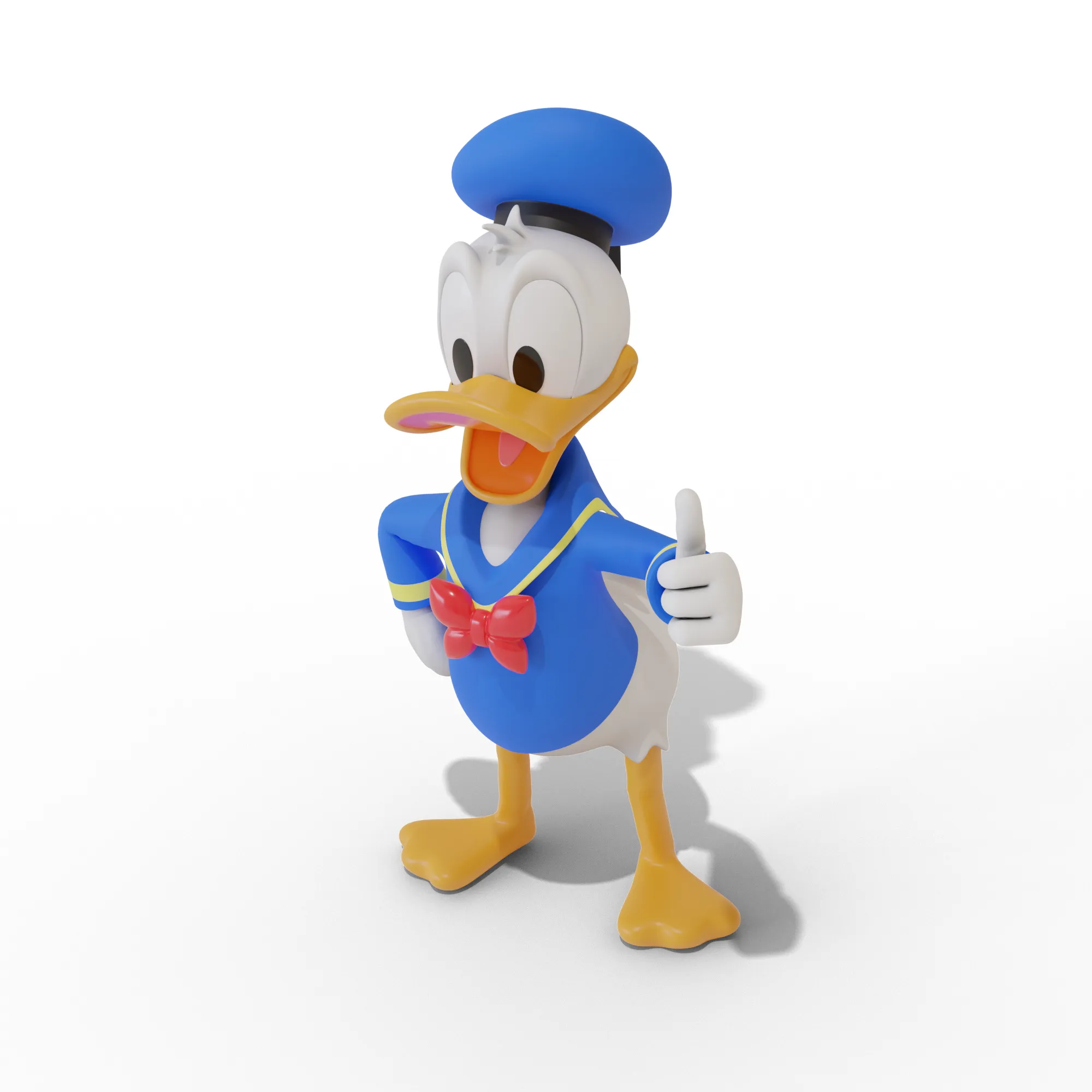 Characters & Creatures STL Download - Donald duckby Mart 3D world