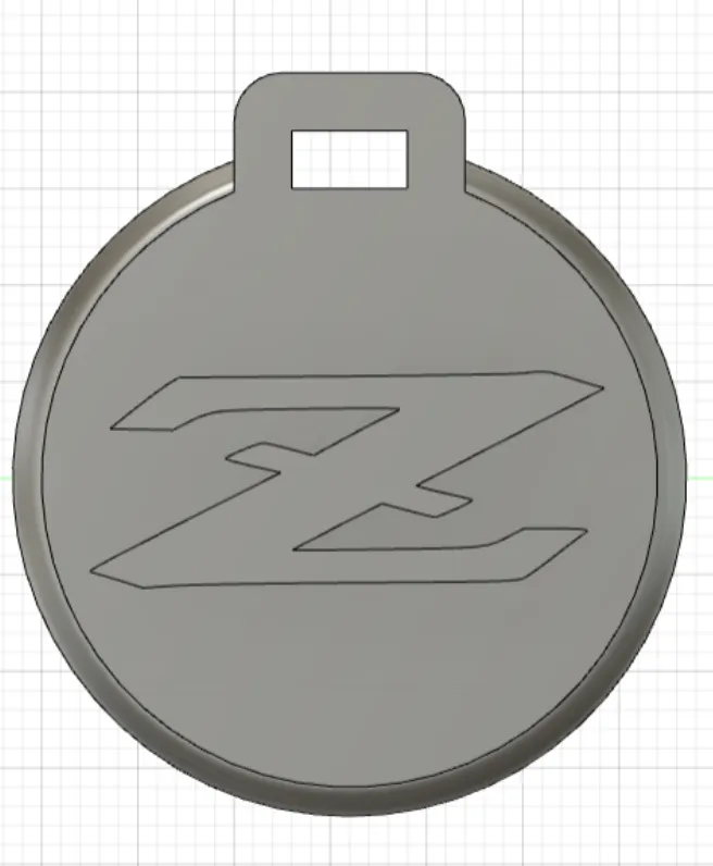3D Printer Files | 3MF File | Nissan Z key ring pendant / Nissan Z Key ...