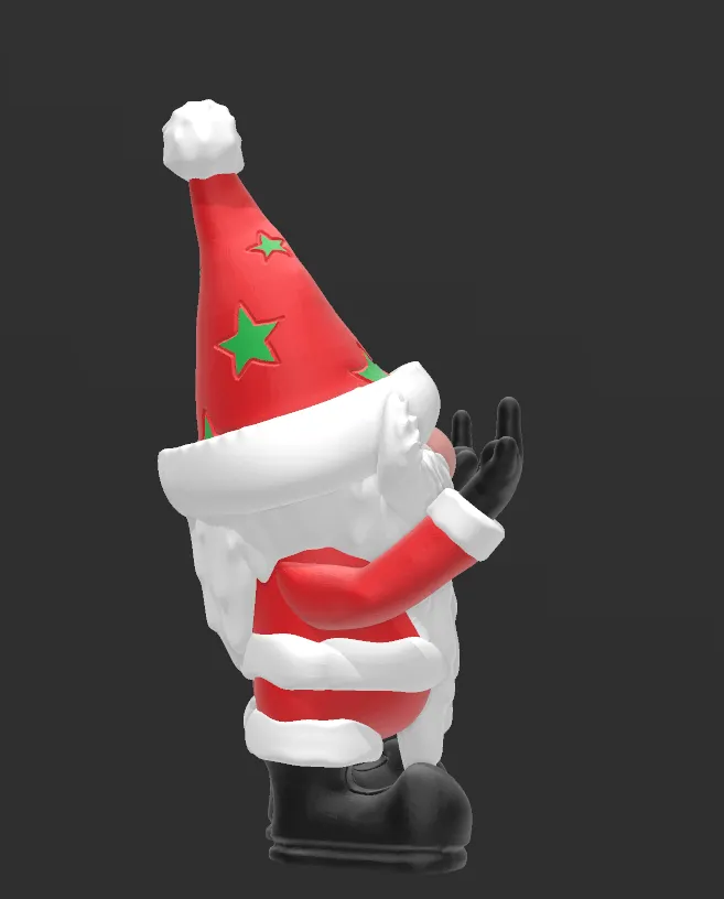 Characters & Creatures STL Download - Rude Santa gnomeby Mr3DBeast