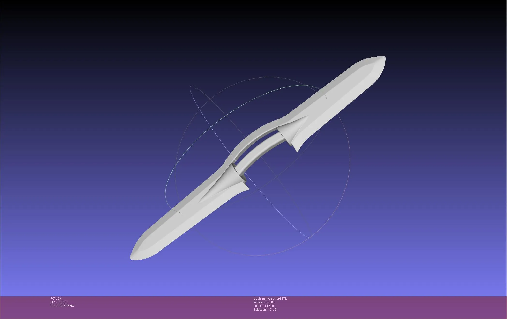 Cosplay STL Download - Evangelion Mass Production Eva Swordby Julian Danzer