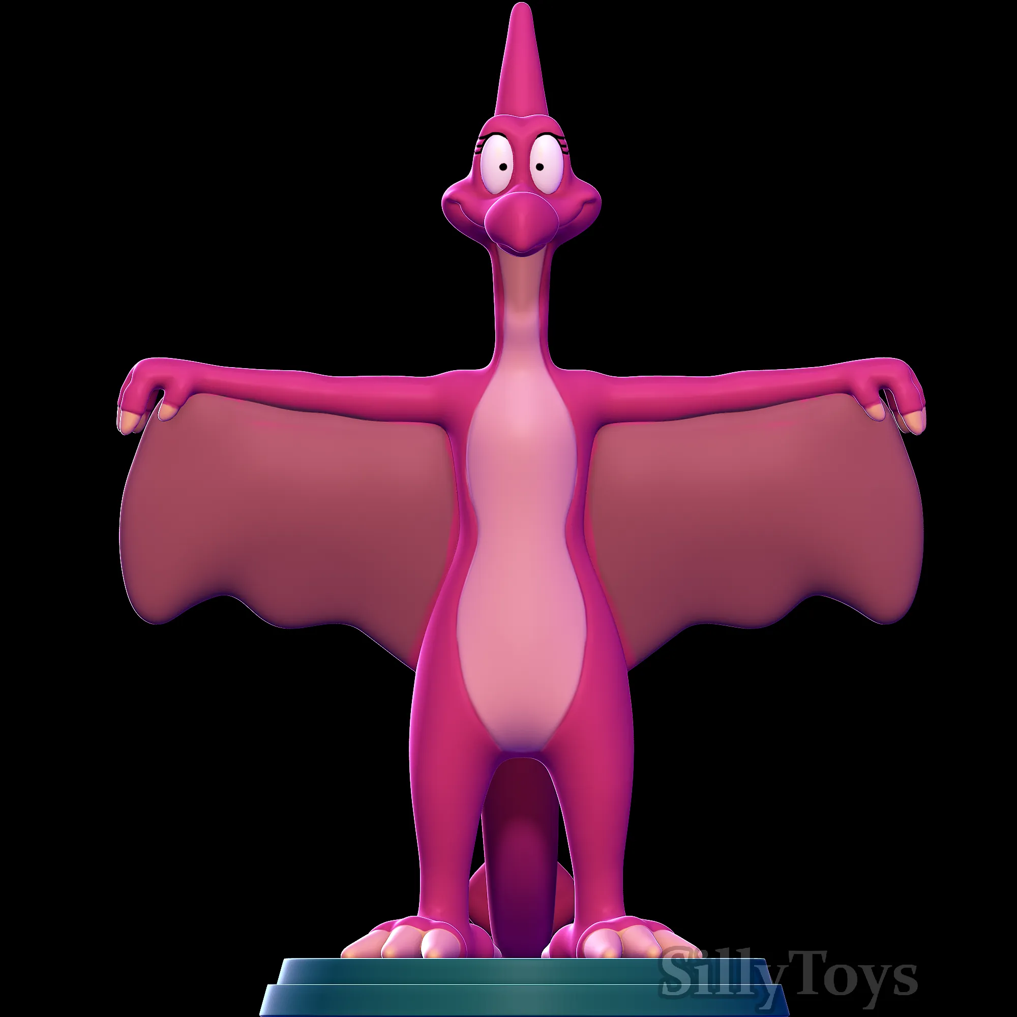Characters & Creatures STL Download - Elsa - We're Back a dinosaurs ...